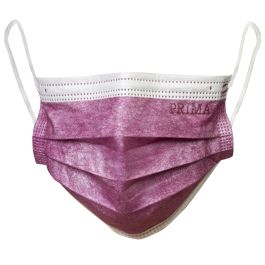 Masti chirurgicale PRIMA, cu elastic, grena - Vetro.ro