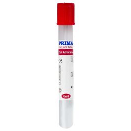 PRIMA Biochemistry Vacutainer 6ml Red Cap 100pcs - Vetro Design