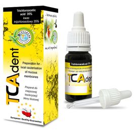 Acid tricloracetic 35% TCA Dent, 10ml+1 aplicator - Vetro.ro