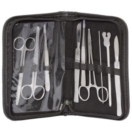 Trusa de disectie PRIMA veterinar 9 instrumente - Vetro.ro